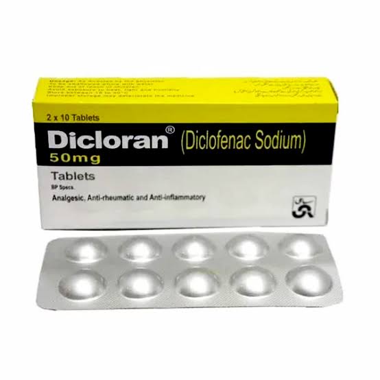 Dicloran 50 mg (1 Strip=10 Tablets) – Super Delivery